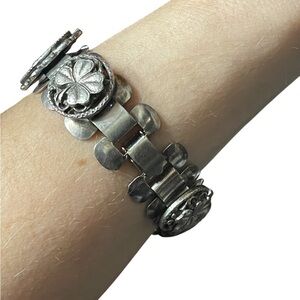 Coro | Jewelry | Rare Vintage Coro Des Pat Pend Lucky Motif Silvertone ...